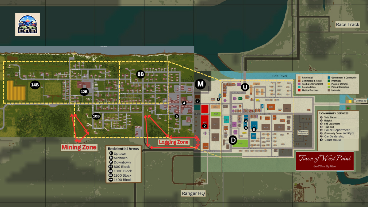 Maps of Kentucky - Pixel Port Wiki